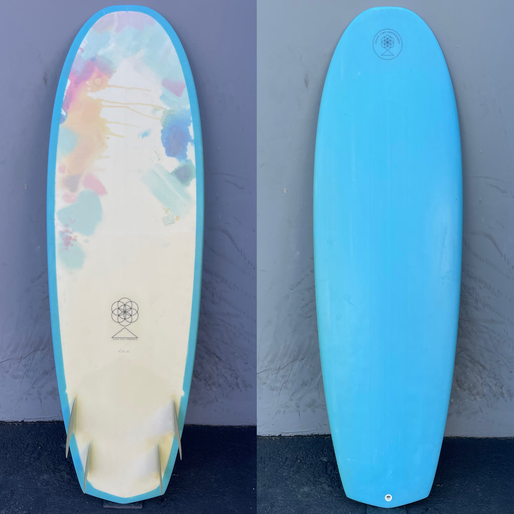 Space Time Surfboards Are Two de Too 5'11" (USED0344) – Noah Ka Oi Surf