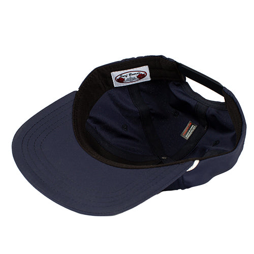 Hat113 - Donald Takayama Nylon Hat (Midnight Blue with White Small Ova ...